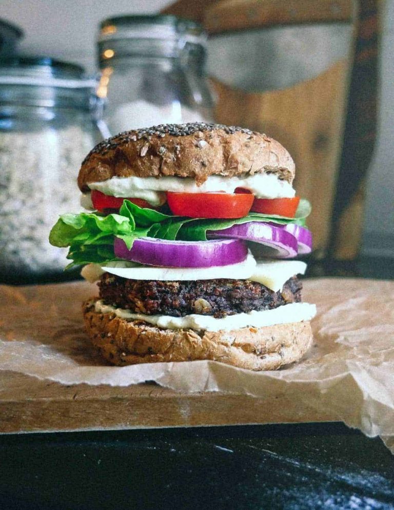 Burgerbøf med sorte bønner – Vegetarburger med bønnebøf