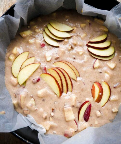Vegansk æblekage – Opskrift på skøn vegansk kage med æbler