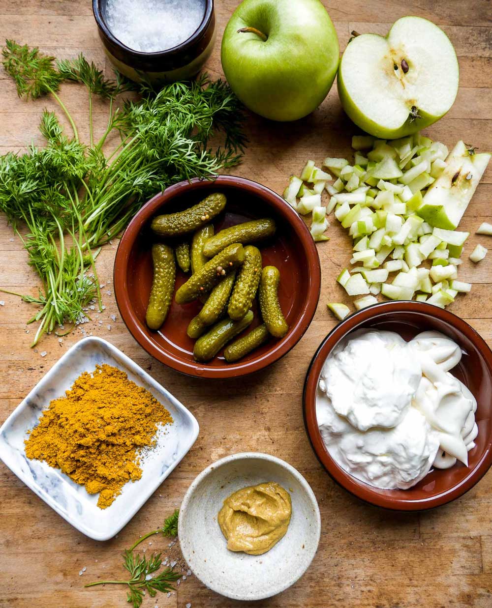 Vegansk karrysalat – Opskrift på nem karrysalat uden æg på 10 min.