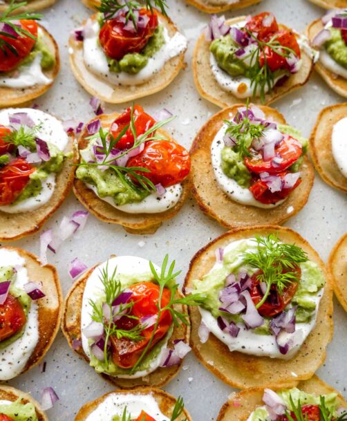 Veganske blinis – Super nem opskrift på blinis med 5 ingredienser