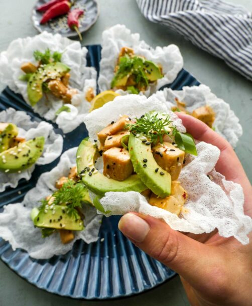 Friteret rispapir – Opskrift på Rice Paper Puffs