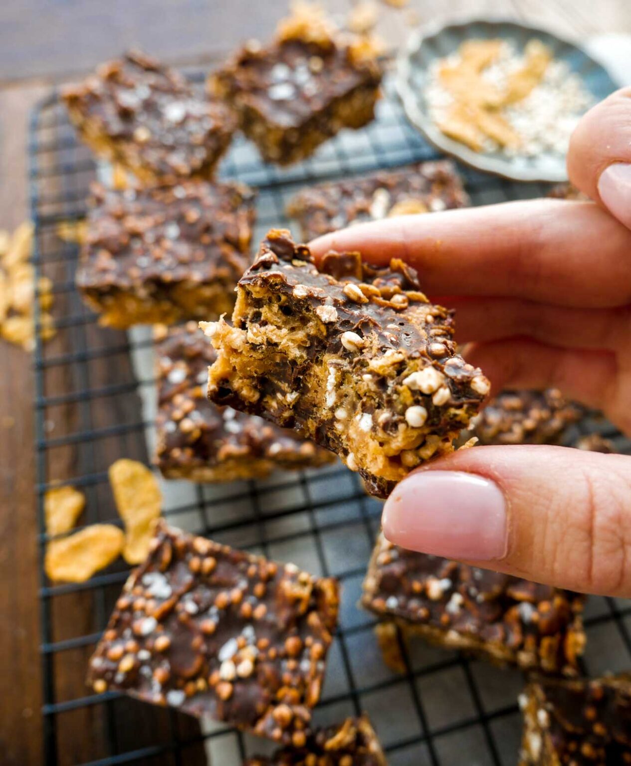 Muslibar med cornflakes – Opskrift på de BEDSTE cornflake snacks