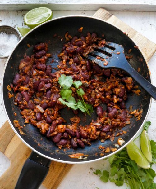 Mexicansk toast – Opskrift på mexi toast med bønner